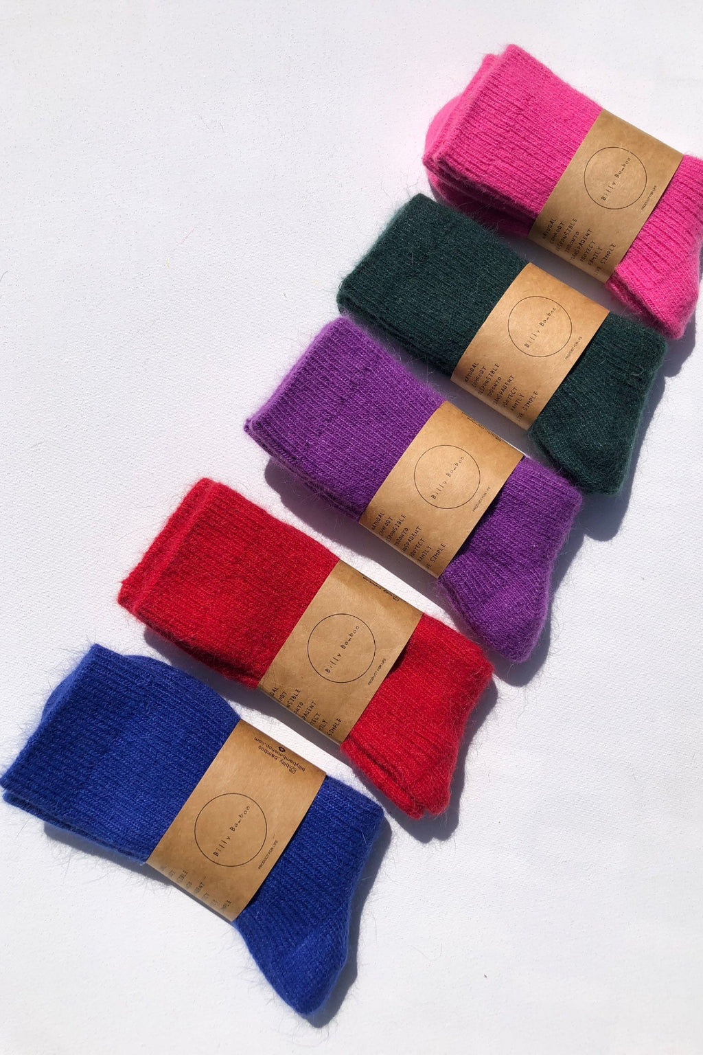 BILLY BAMBOO Angora Sock - Sparkling Crystal – Belle et Rebelle
